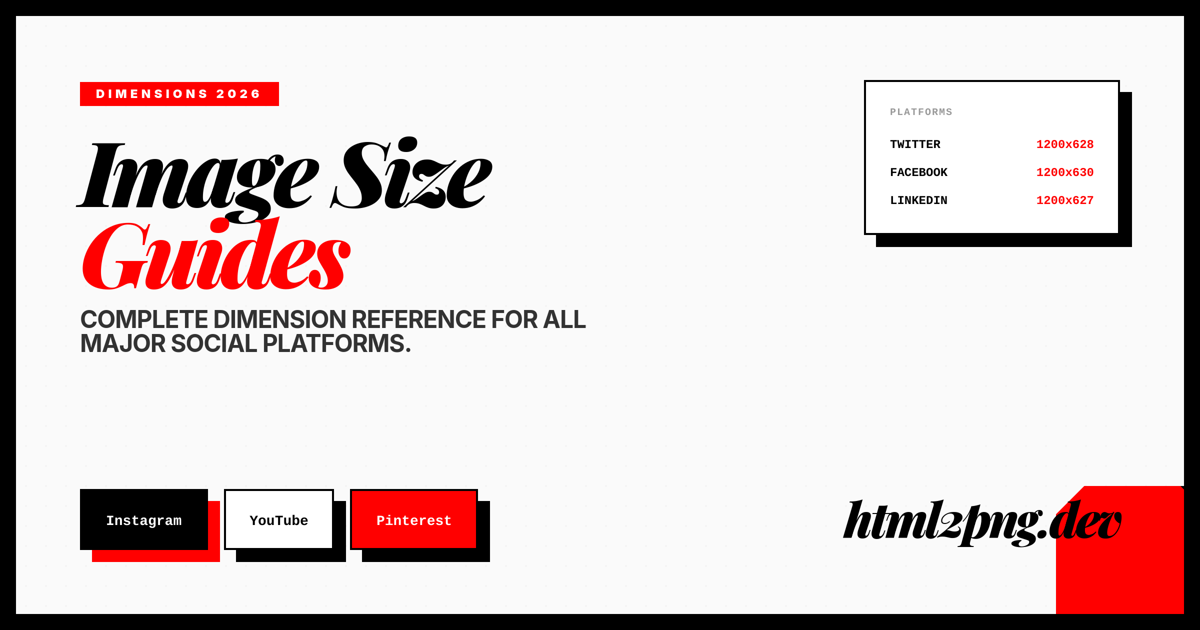 LinkedIn Image Sizes 2026 - Comprehensive Guide